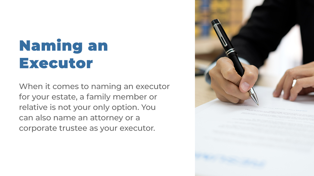 Naming an Executor - Red Rocks Financial